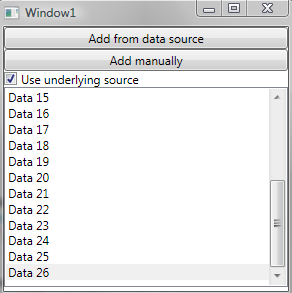 Just code: Auto scroll ListBox in WPF